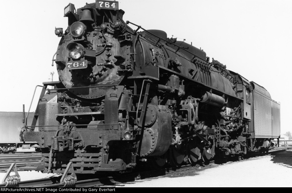 NKP 2-8-4 #764 - Nickel Plate Road